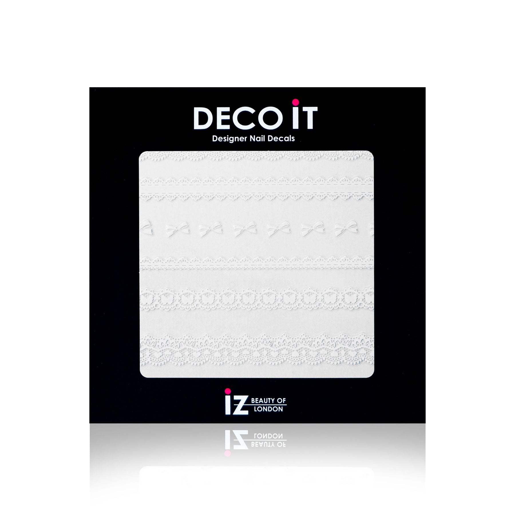 Vintage White Lace Nail Decals – Izabelle Hammon Ltd